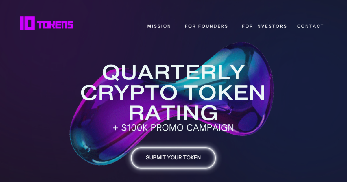 10Tokens.org | Quarterly Ratings For Crypto Lovers